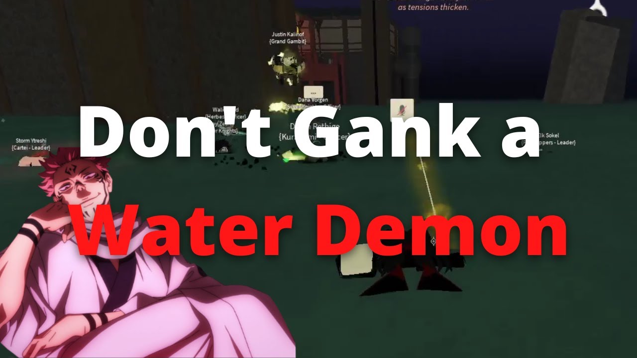 Don't gank a water demon | Deepwoken - YouTube