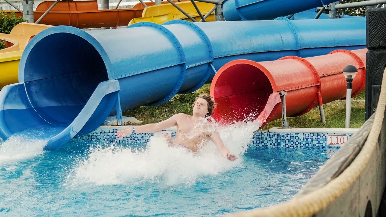 Action Aquapark - Hydrotube TURBO Water Slide | POV - YouTube