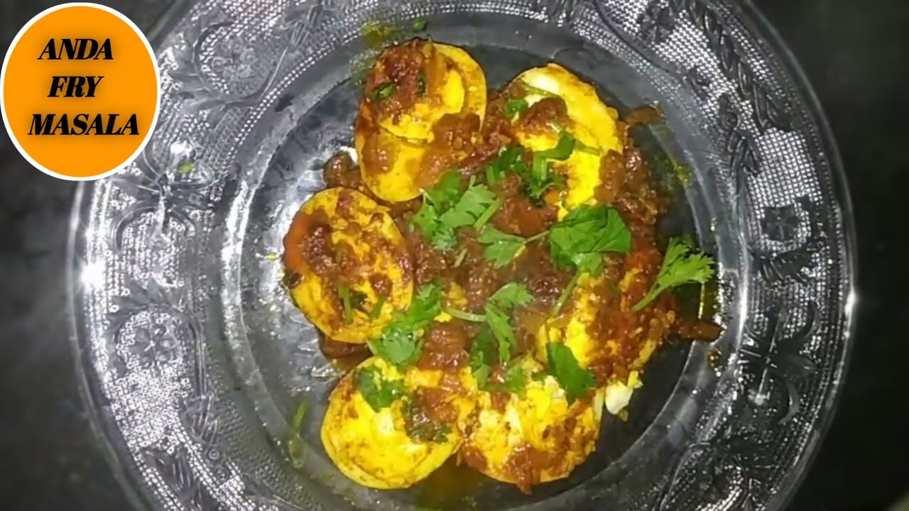 ANDA FRY MASALA III 5 MINUTE RECIPE II😋🤩 - YouTube
