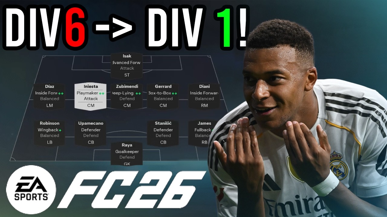 This 4-5-1 CARRIES ME on Division Rivals! - The BEST FC26 451 Custom ...