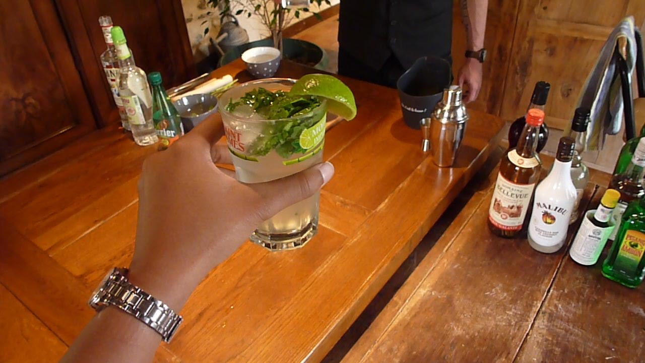 COCKTAIL TUTORIAL - MOJITO #LesIncontournables - YouTube