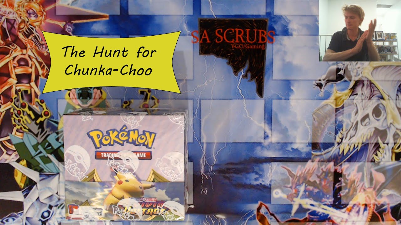 Hunt for Chunka-Choo. First Time Yugioh Player opens Pokemon Booster ...