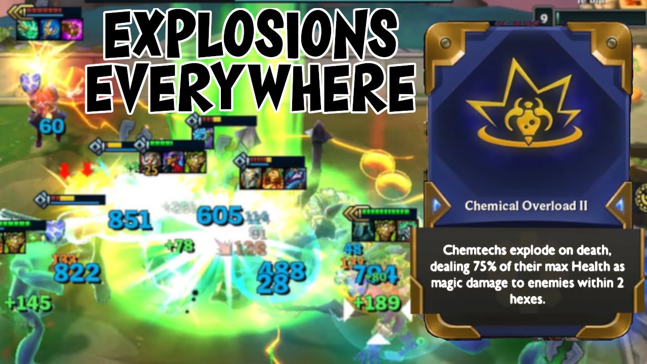 CHEMTECH EXPLOSIONS EVERYWHERE - TFT Set 6 (PBE) - Warwick 3-Star - YouTube