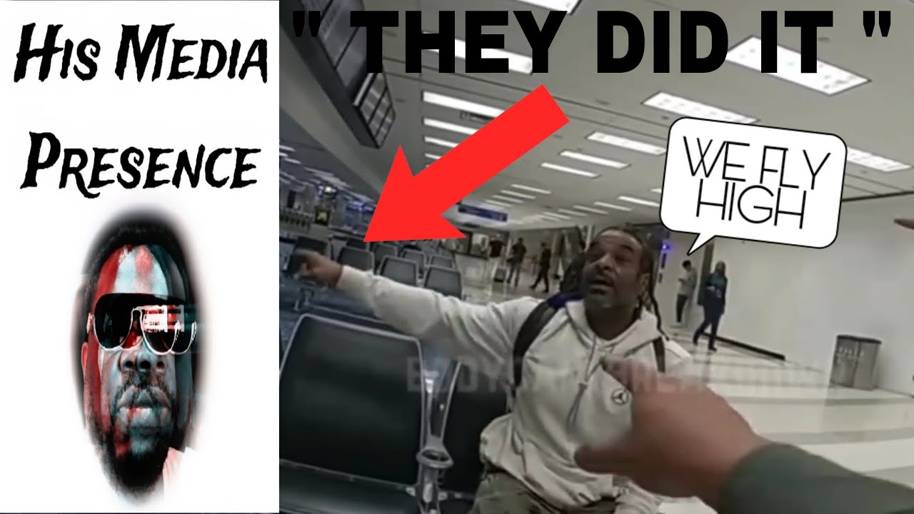 BODY CAM: Rapper JIM JONES AMBUSHED On A Airport Escalator - YouTube