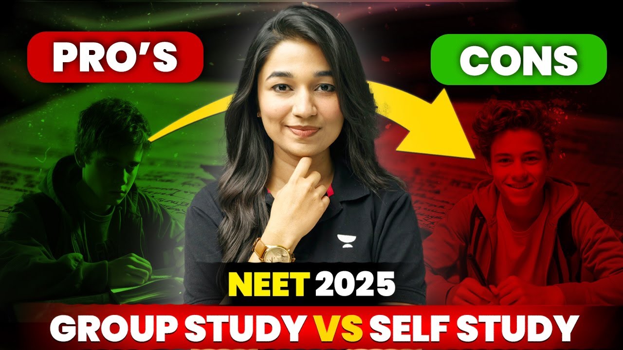 Self study Vs Group Study | How to start studying for NEET | Self study ...