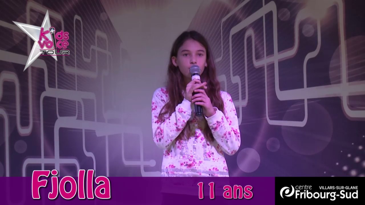 Fjolla - Kids Voice Tour 2016 - Fribourg-Sud - YouTube