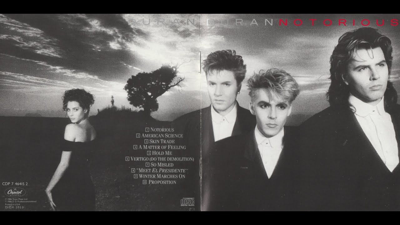 Duran Duran.Notorious.1986."Skin Trade".FLAC 16/44 на Onkyo NS-6170 ...