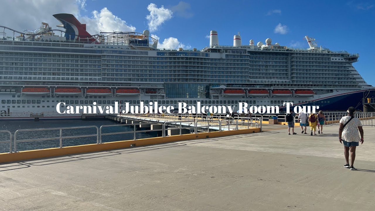 Balcony Room Tour in the Carnival Jubilee - YouTube