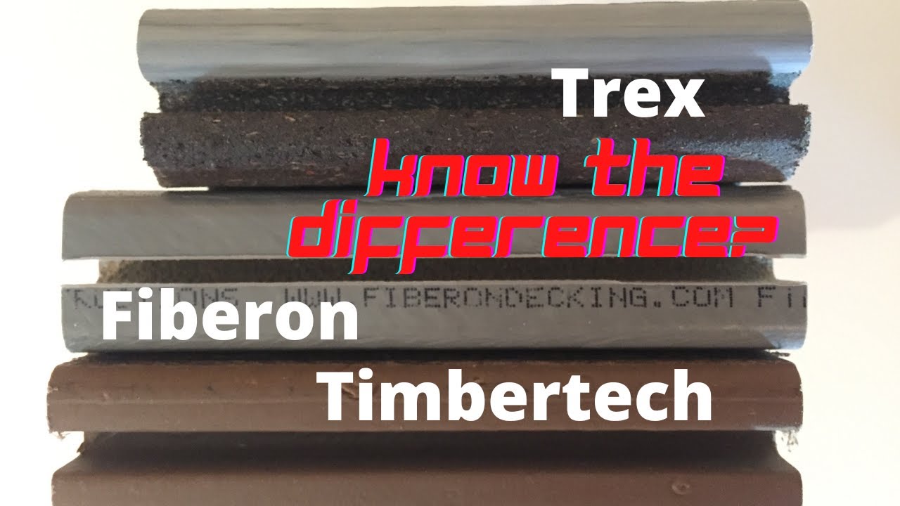 #Trex #Timbertech #Fiberon Trex vs Timbertech vs Fiberon Composite ...