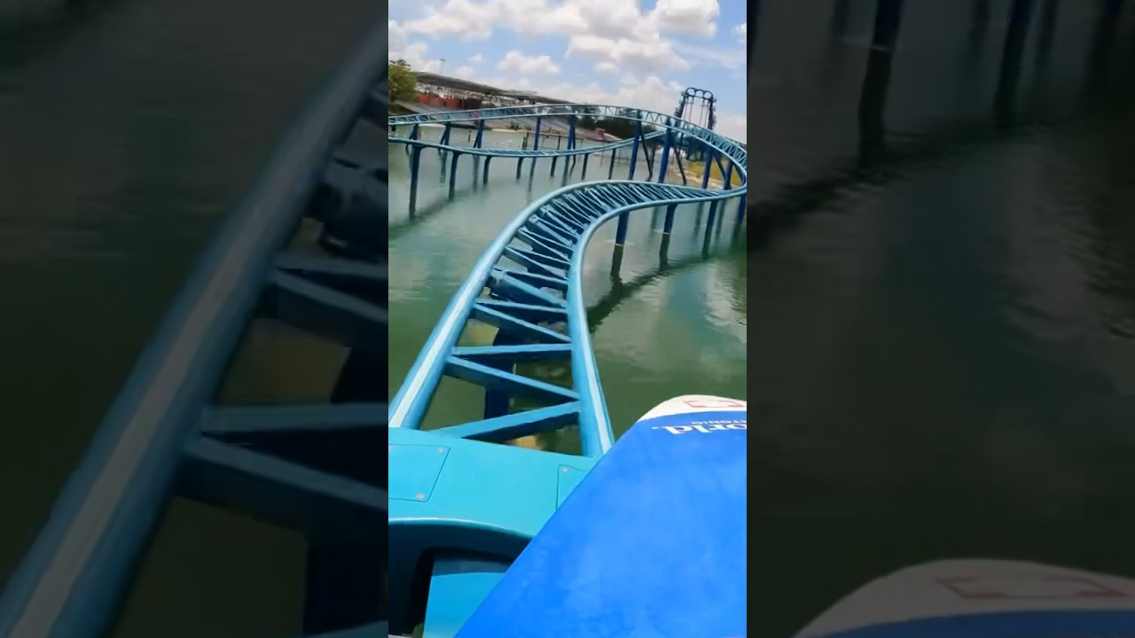 Riptide Rescue 🌊 at SeaWorld San Antonio #themepark #rollercoaster ...
