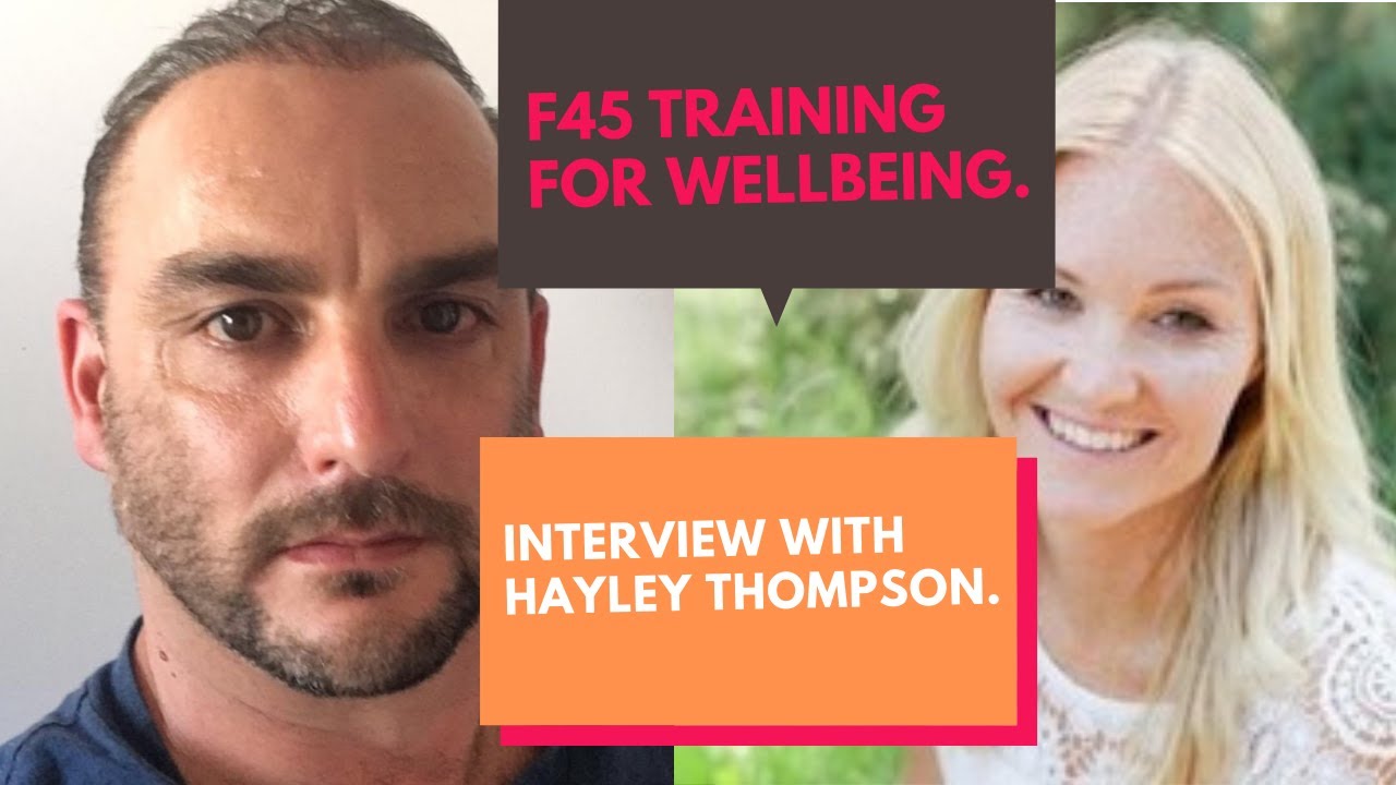 Aim to Thrive Interview with Hayley Thompson from F45 - YouTube