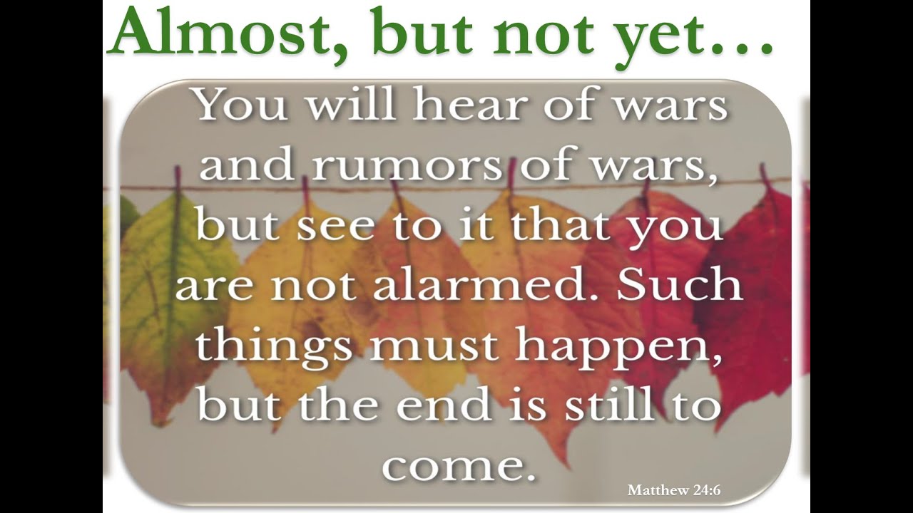 Almost, but not yet by Pastor John E. Parker, I - 07/13/2024 - YouTube