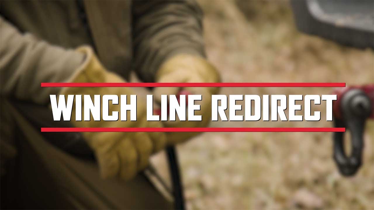 How To Perform A Winch Line Redirect Using Factor 55 Rigging ...