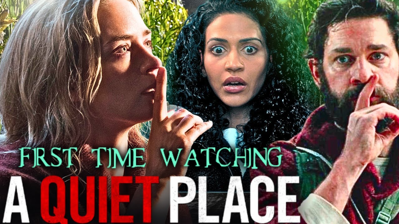 First Time Watching A Quiet Place | INTENSE Silent Horror Reaction ...
