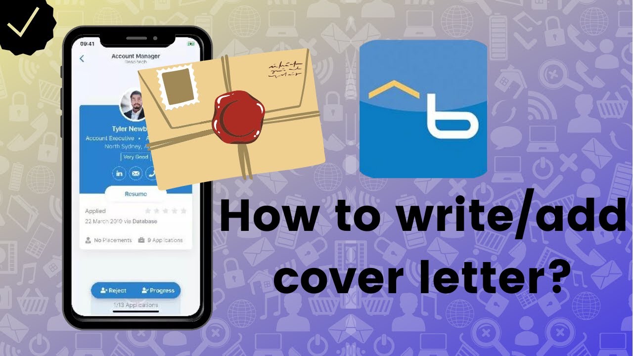How to write and add cover letter on Bayt.com? - YouTube