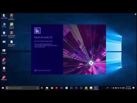 Cara Download & Install Adobe Media Encoder CC 2019 - YouTube