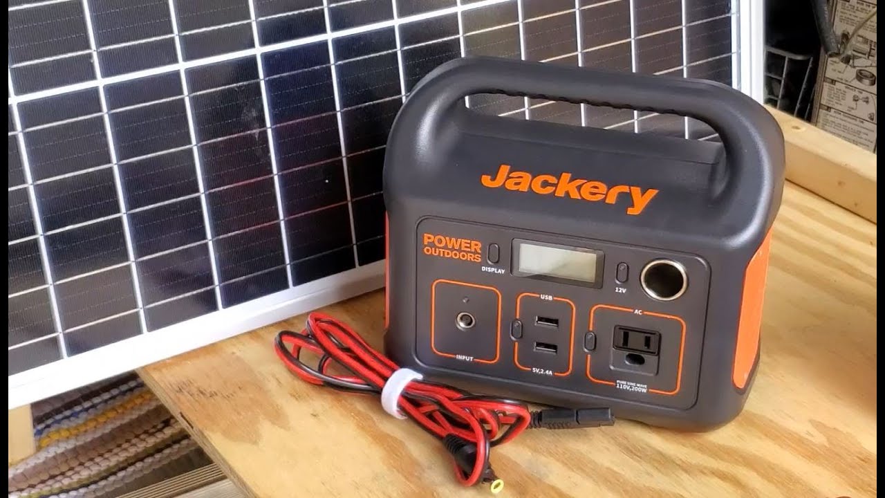 THE simplest off-grid 12v system - solar+power station - YouTube