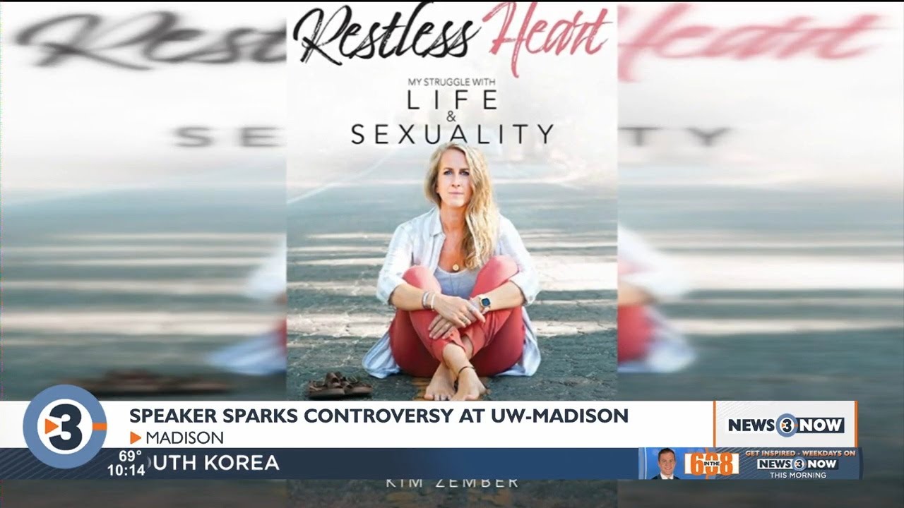 Catholic Author Kim Zember Sparks Controversy On Uw Madison Campus Youtube
