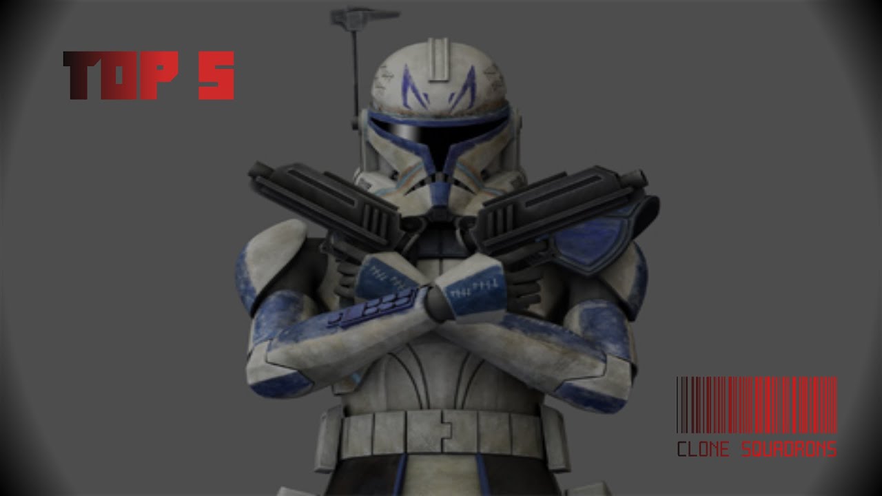 Top 5 Clone Squadrons (Star Wars the Clone Wars) - YouTube
