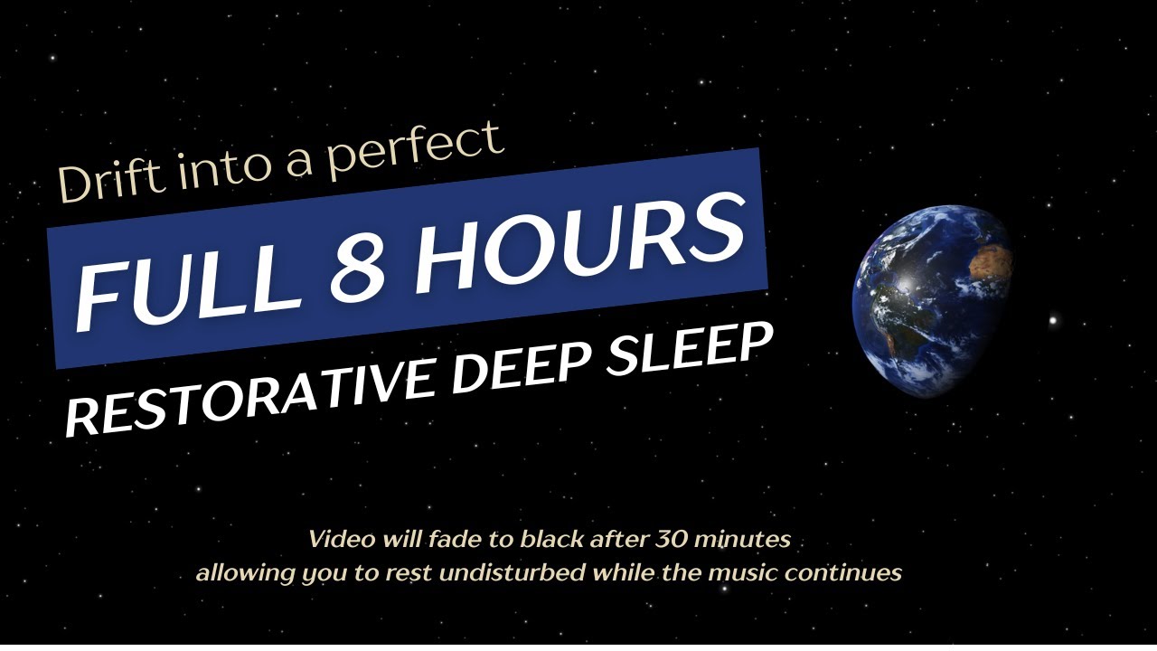 8 Hours DEEP SLEEP Soundscape | Restorative Healing Music with Binaural ...