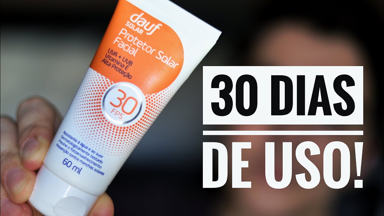 Protetor Solar Facial DAUF FPS 30! Produto da Farmácia Pague Menos ...