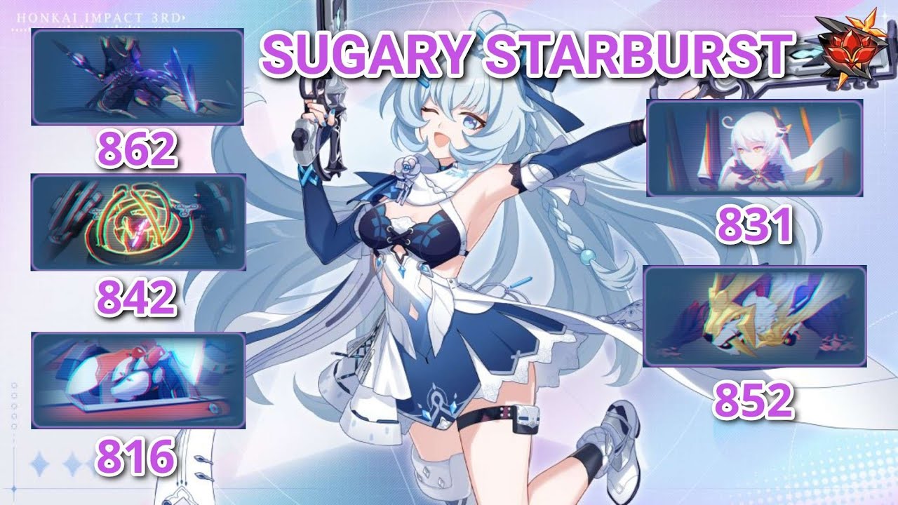 [HI3 Beta] Sugary Starburst (Shigure Kira) Showcase - Kira(SS)/HoHE(S0 ...
