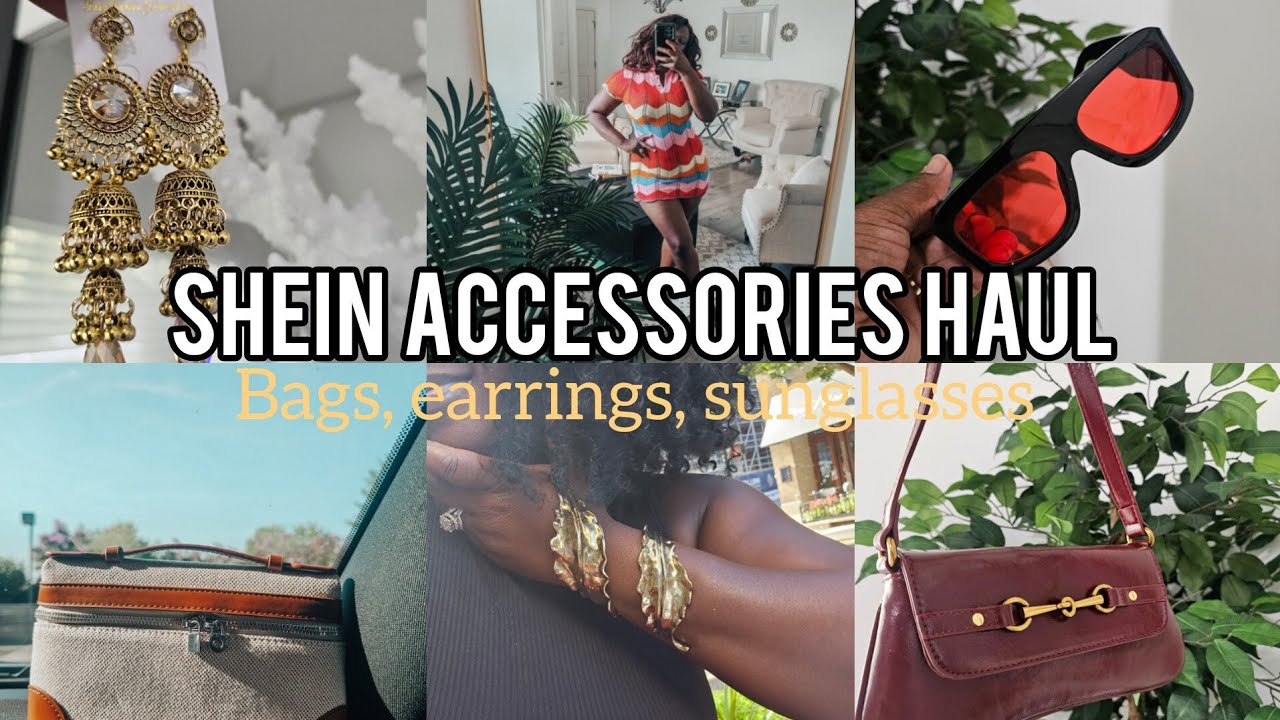 😱 Huge Shein Accessories Haul 2024- must have bags, earrings ...