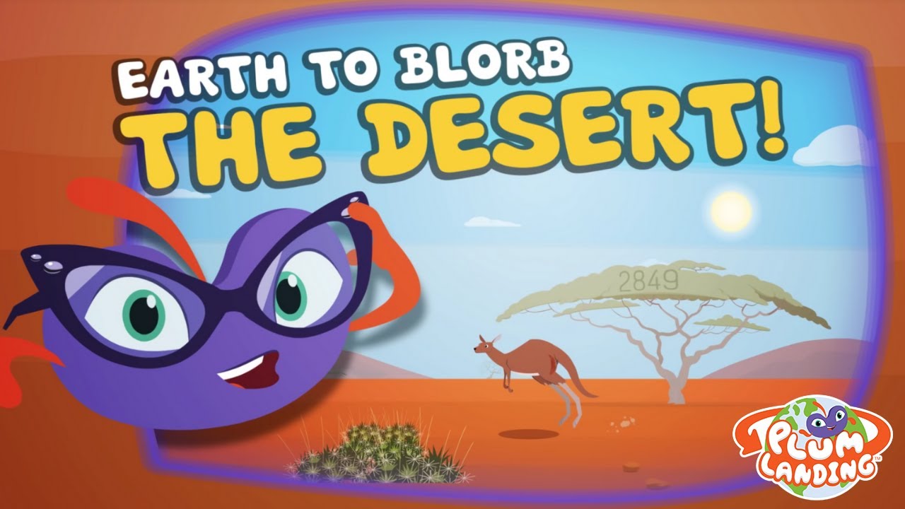 Earth to Blorb: the Desert! | PLUM LANDING on PBS KIDS - YouTube