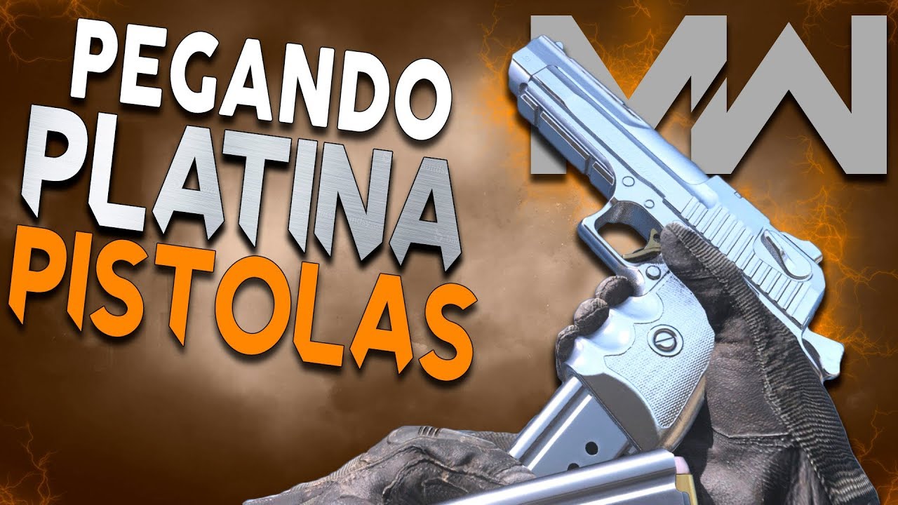 Pegando PLATINA nas PISTOLAS + GAMEPLAY DE X16! - Modern Warfare - YouTube