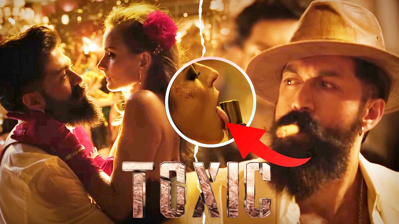 ‘Toxic’ first glimpse: हसीना संग शराब से नहाए सुपरस्टार Yash - YouTube