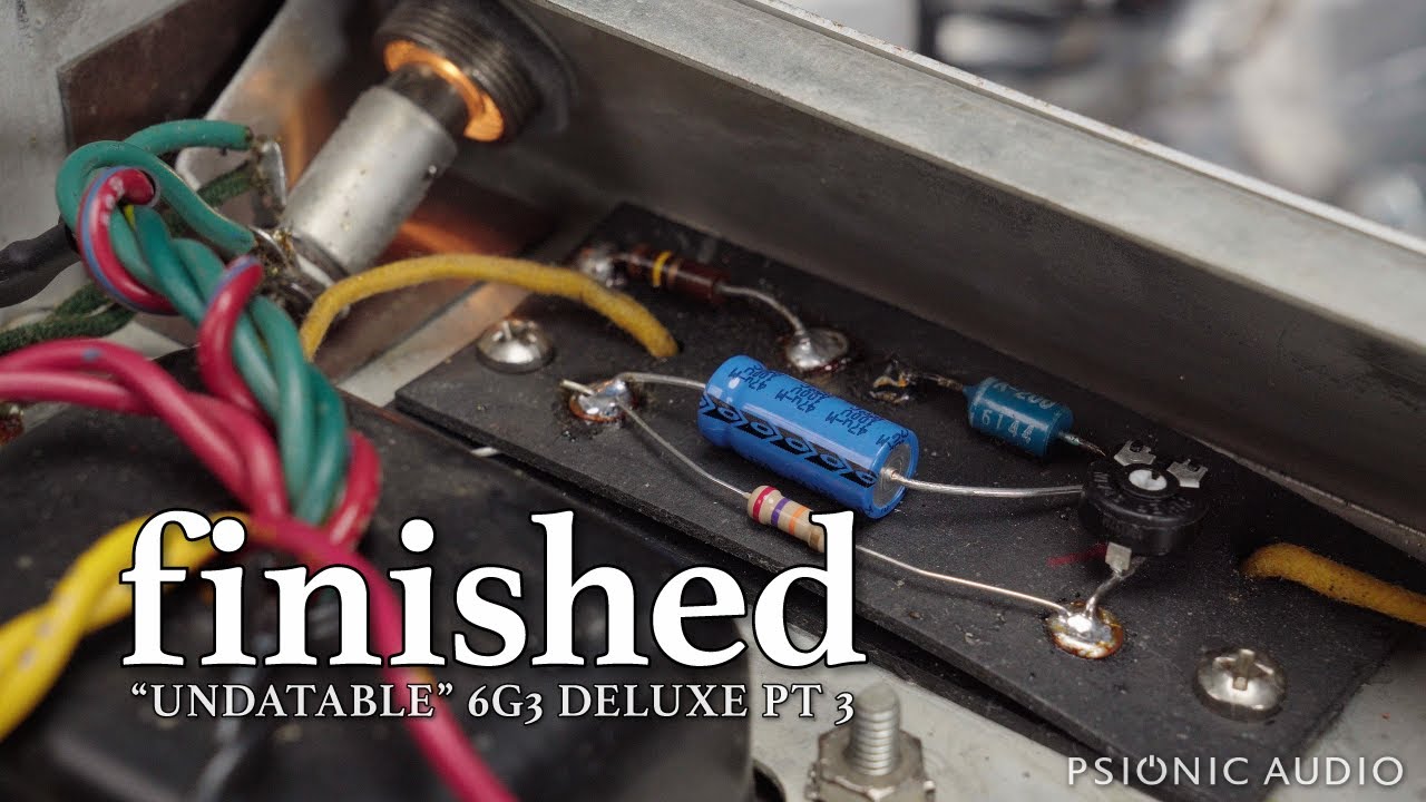 Finished | "Undatable" '62 6G3 Deluxe Pt 3 - YouTube