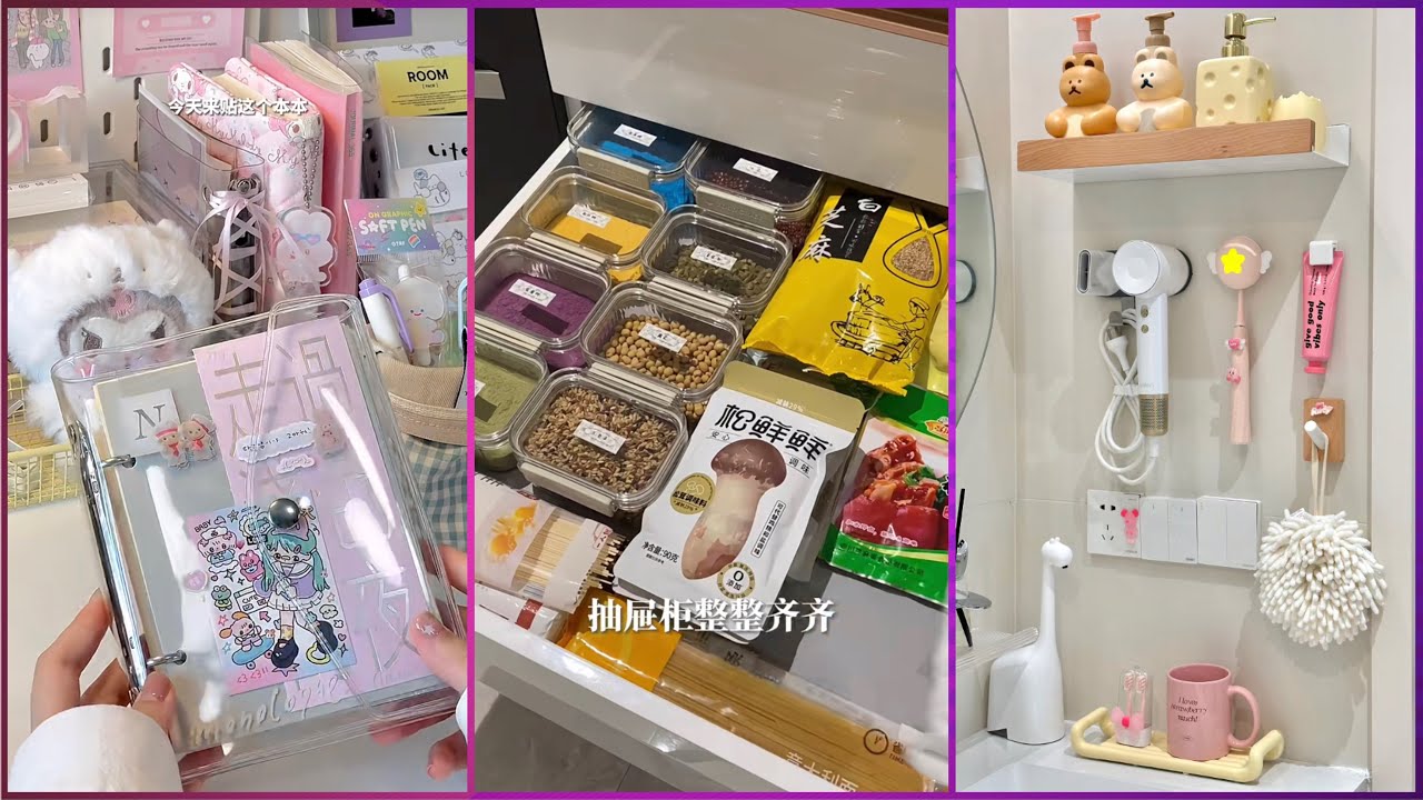 Stationary Desk Organization 🎀 | Restocking a Few Pantry And Organizing ...