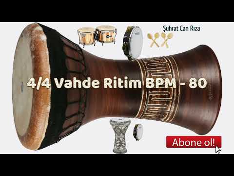 4\\4 Vahde Ritim Pekusyon BPM - 80