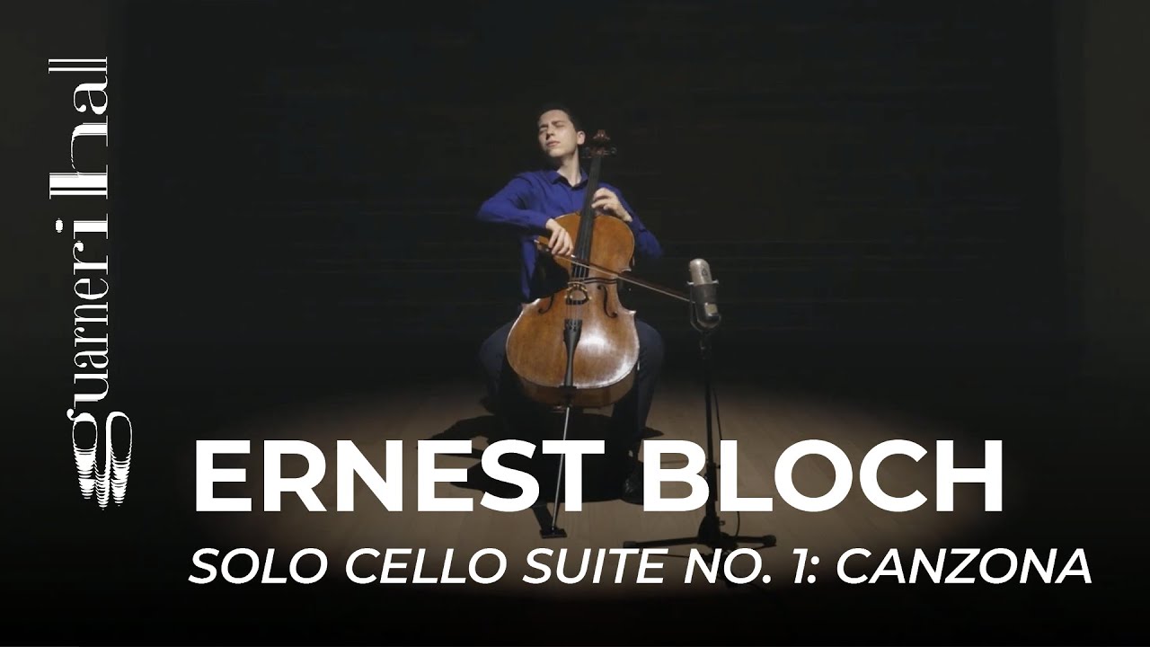 Oliver Herbert: Bloch Cello Suite No. 1, Canzona - YouTube
