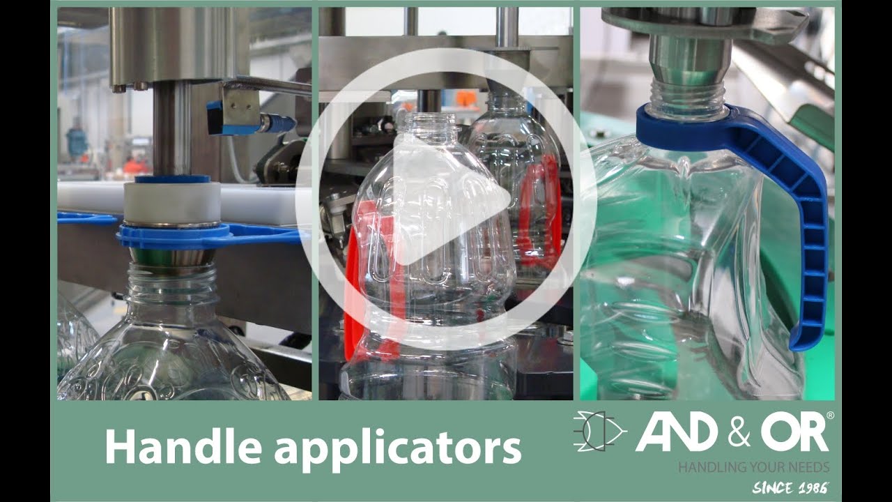 AND&OR HANDLE APPLICATOR MACHINES - YouTube