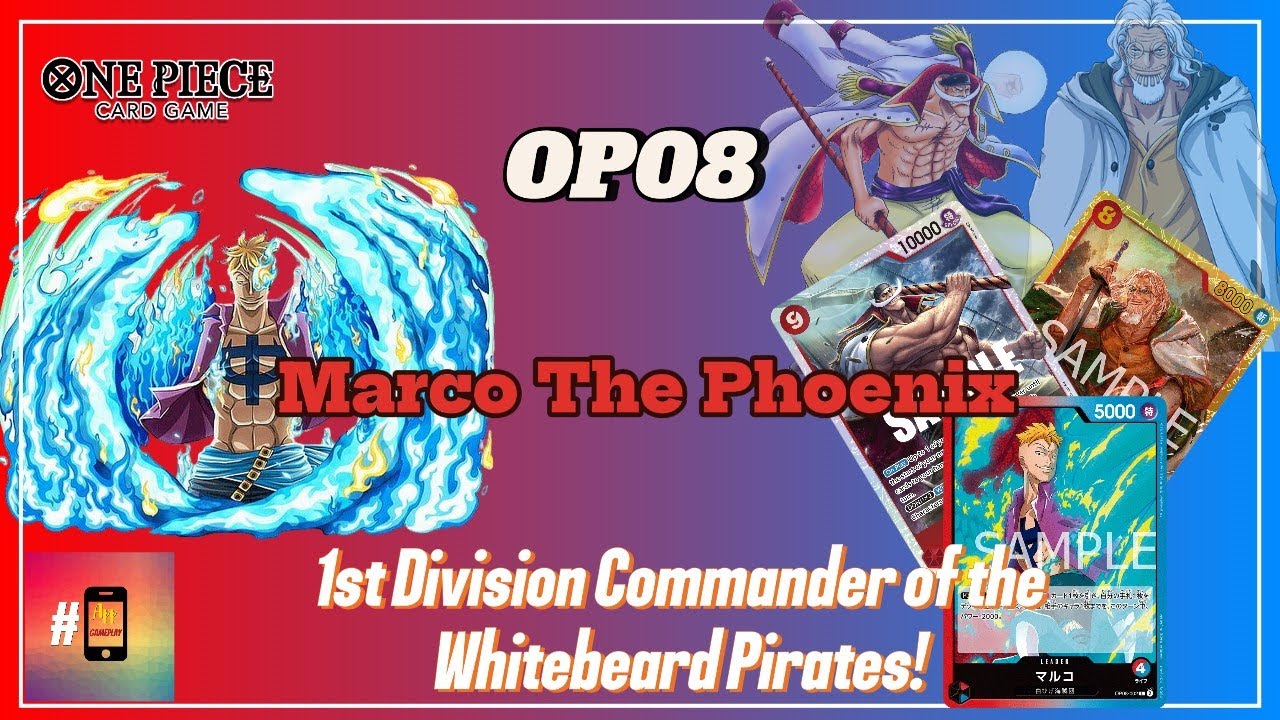 One Piece TCG: Marco The Phoenix | The 1st Division Commander of the ...