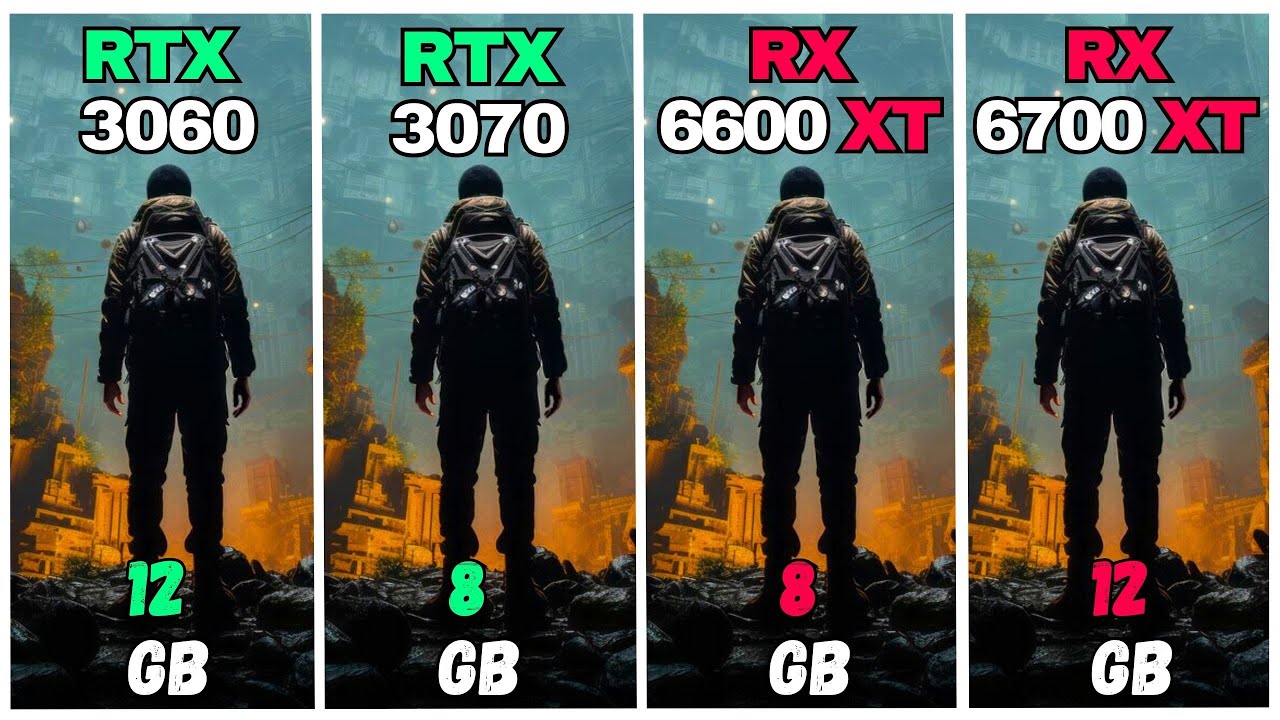 Rtx 3070 Vs Rtx 3060 Vs Rx 6600 Xt Vs Rx 6700 Xt : Comparing average ...