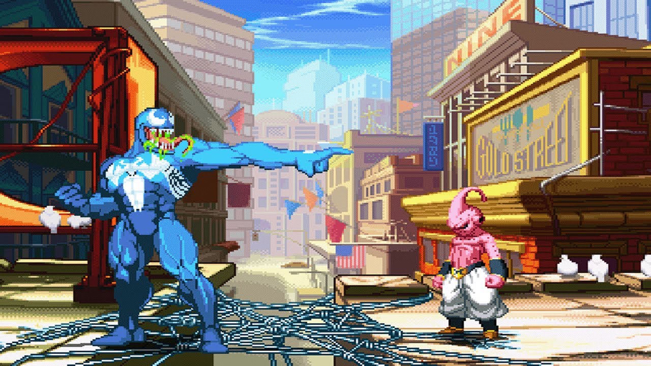 MUGEN Venom VS Kid Buu - YouTube