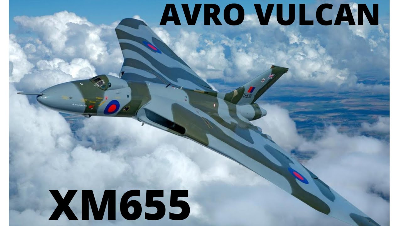 Avro Vulcan XM655 A Flight To Wellesbourne - YouTube