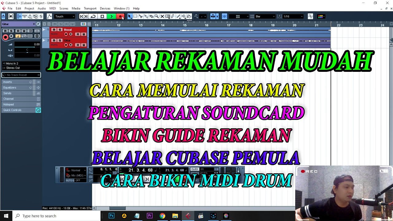 Belajar Rekaman Mudah - Cara Memulai Rekaman - Bikin Guide Rekaman ...