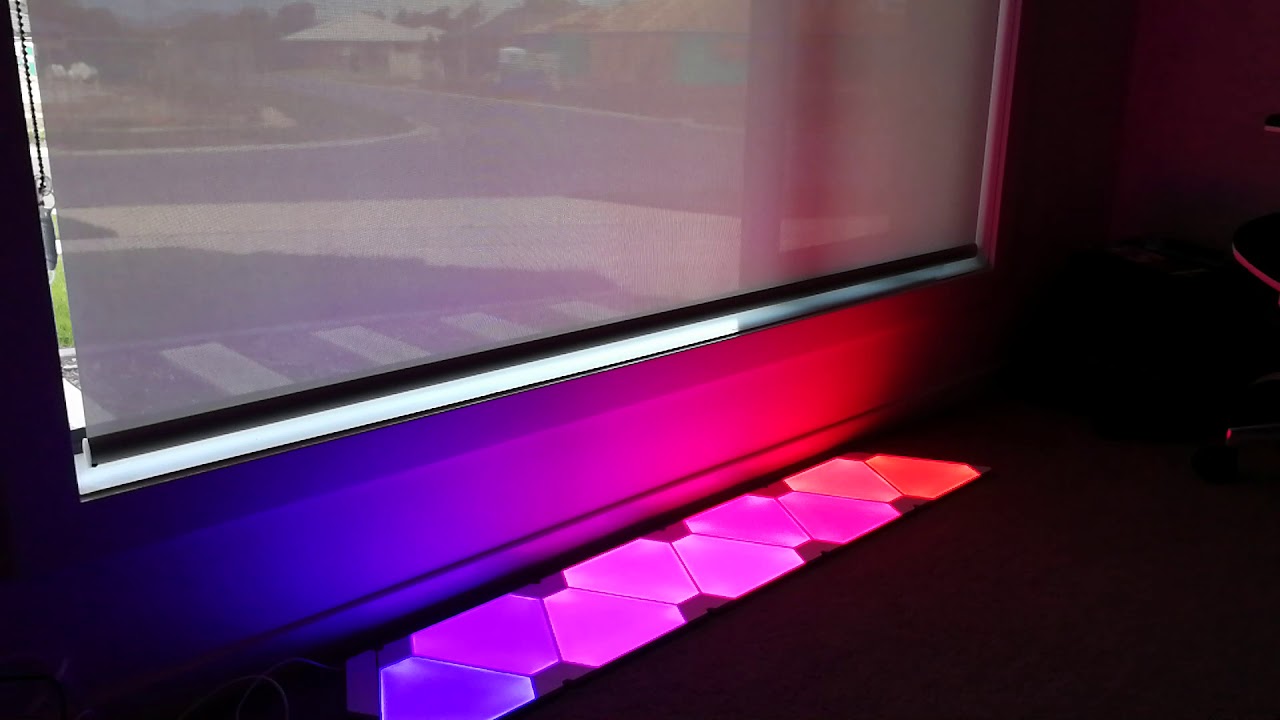Nanoleaf Aurora light panels - YouTube