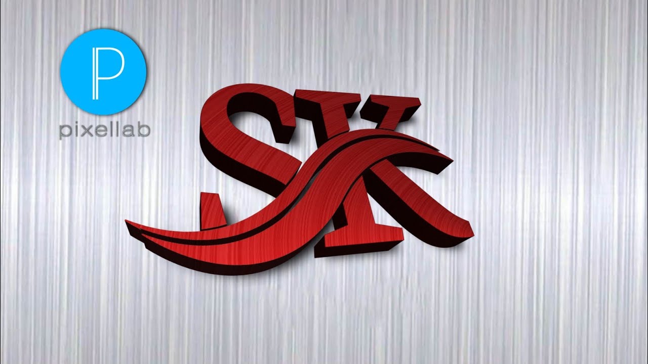 SK Letter Logo Design Tutorial In Android | How To Make Logo in ...