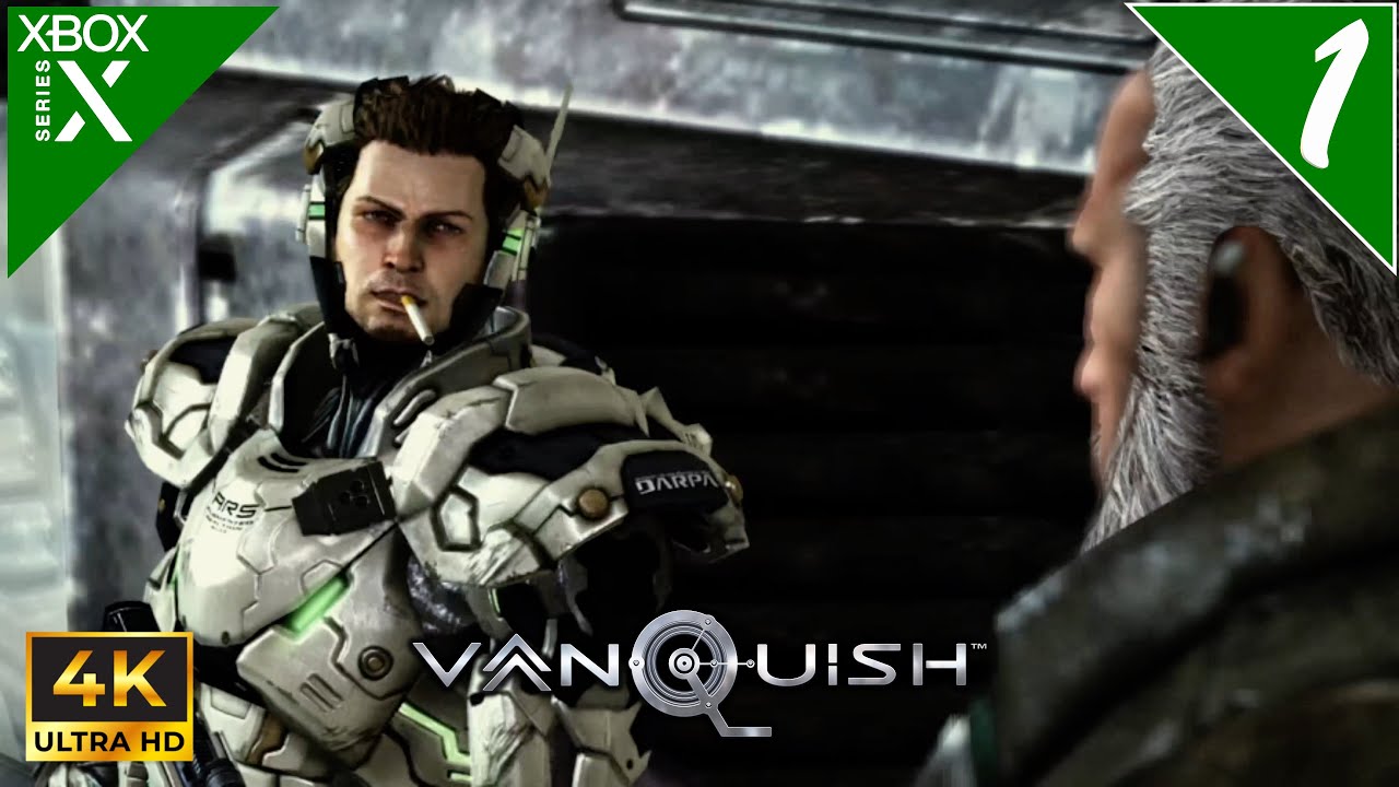 VANQUISH Act 1 - Walkthrough Xbox Series X 4K - No Commentary - YouTube