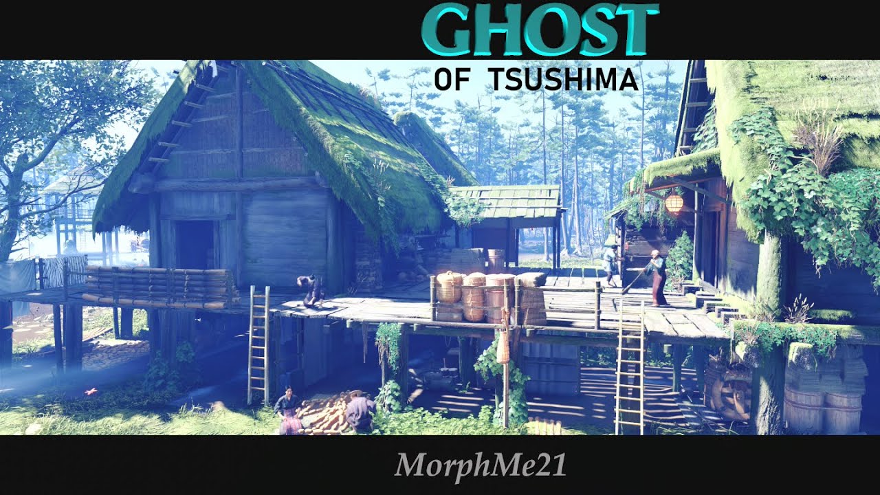 Ghost of Tsushima [4K] Iijima Farmstead - YouTube