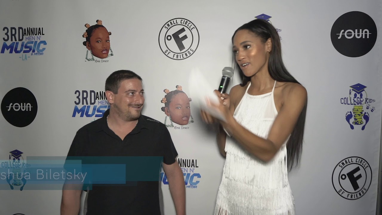 3rd Annual Men N' Music Blue Carpet Interviews - YouTube