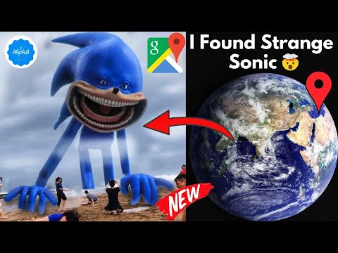 I Found Strange Sonic 🤯 on Google Earth 🌎 in Real Life! 😱🌪️ - YouTube