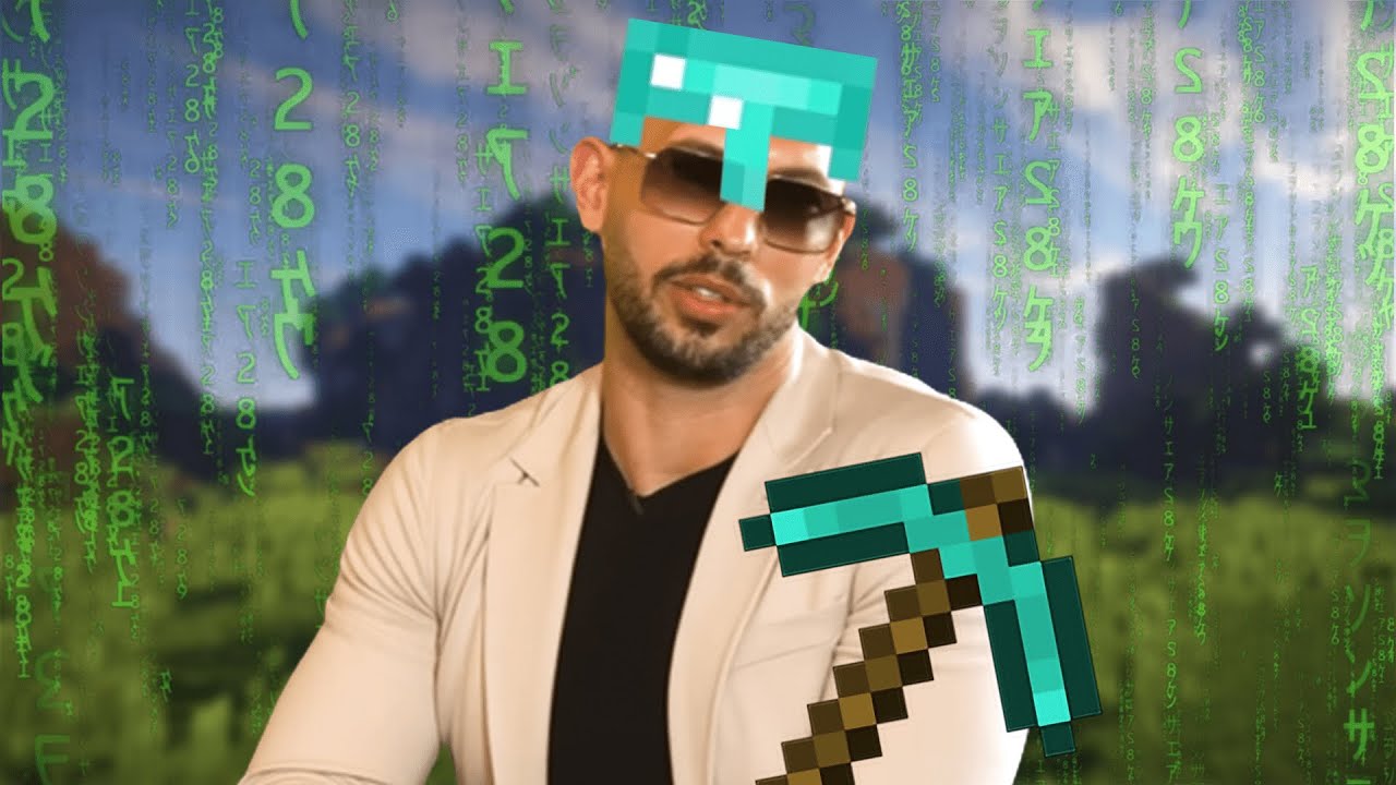 Andrew Tate Escapes The Minecraft Matrix - YouTube