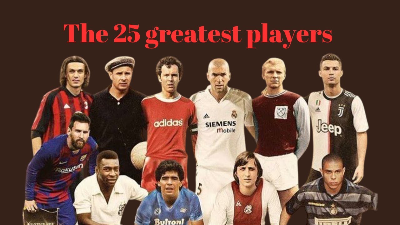 Ranked: The 25 greatest players of the 20th century - YouTube