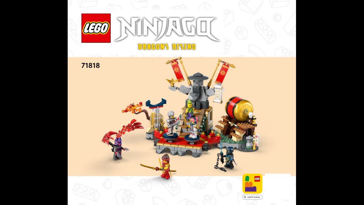 LEGO Instructions | NINJAGO | 71818 | Tournament Battle Arena | Dragons ...