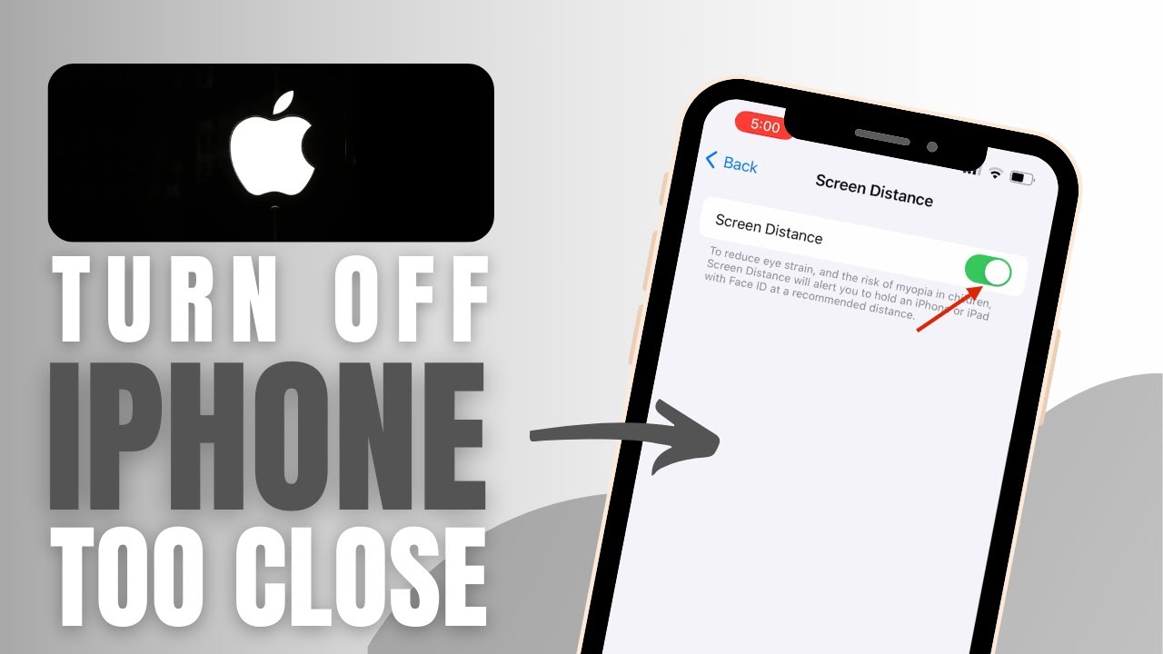 How to Turn OFF "iPhone Is Too Close" Alert iOS 17 - Complete Guide ...